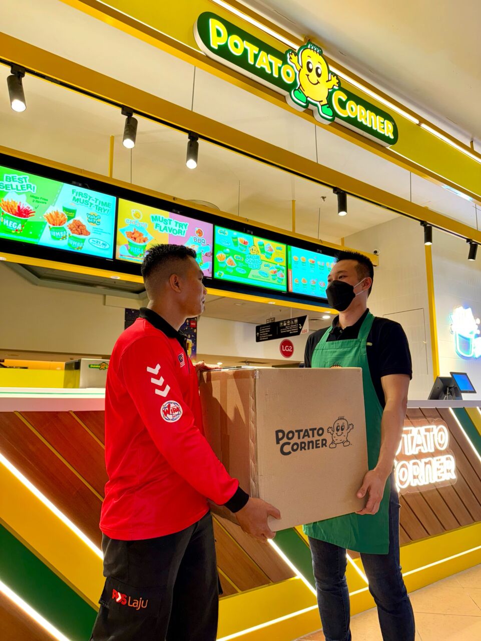 Pos Malaysia Memudahkan Kemasukan Potato Corner dari Thailand Melalui ...