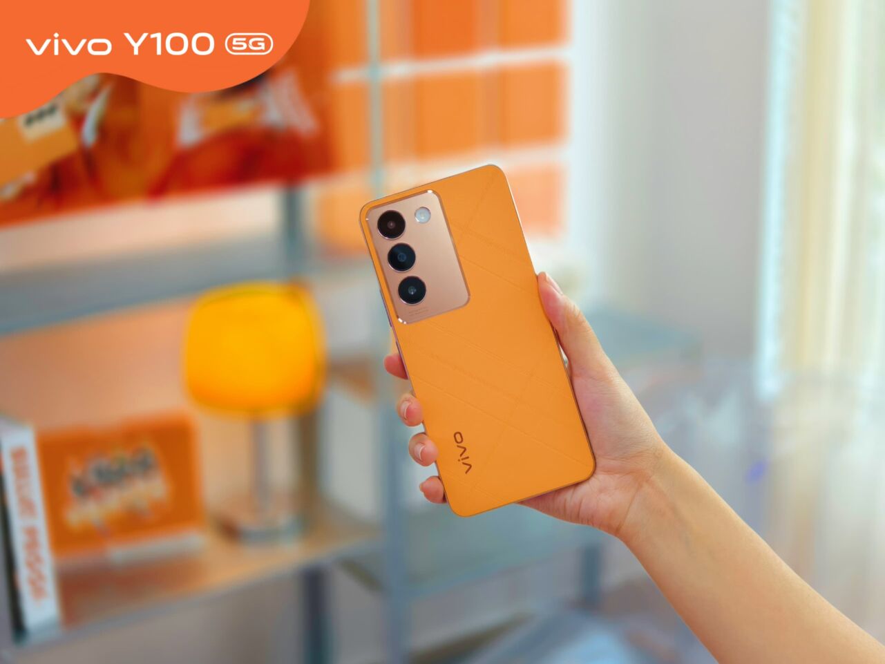 vivo Launches the vivo Y100 5G in Orange Leather - PREBIU.com