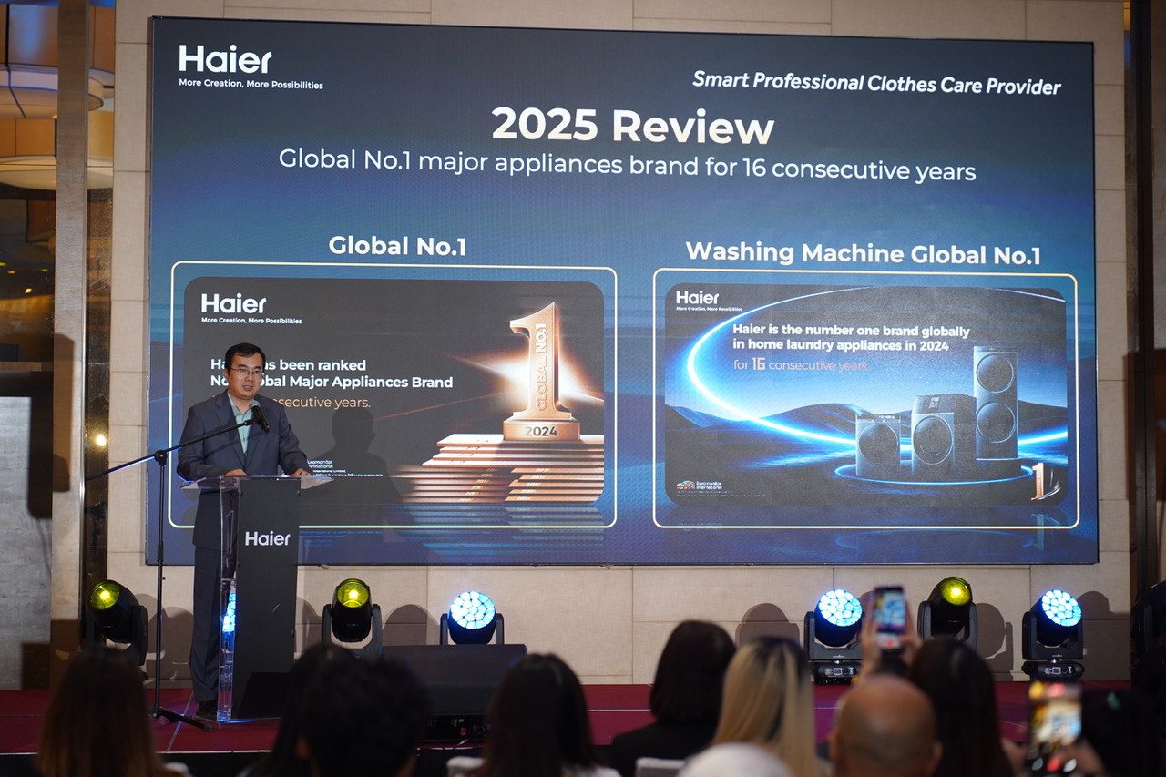 Haier Malaysia MD Fan Jing X Series launch speech - PREBIU.com